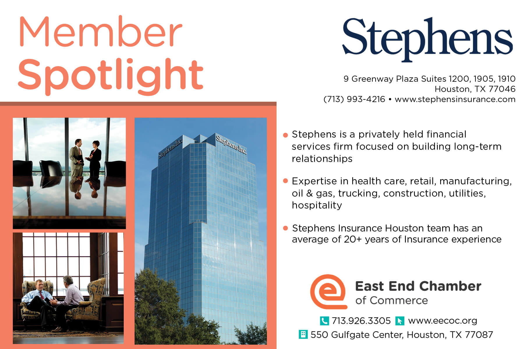 Member Spotlight Archives - Houston East End Chamber of Commerce